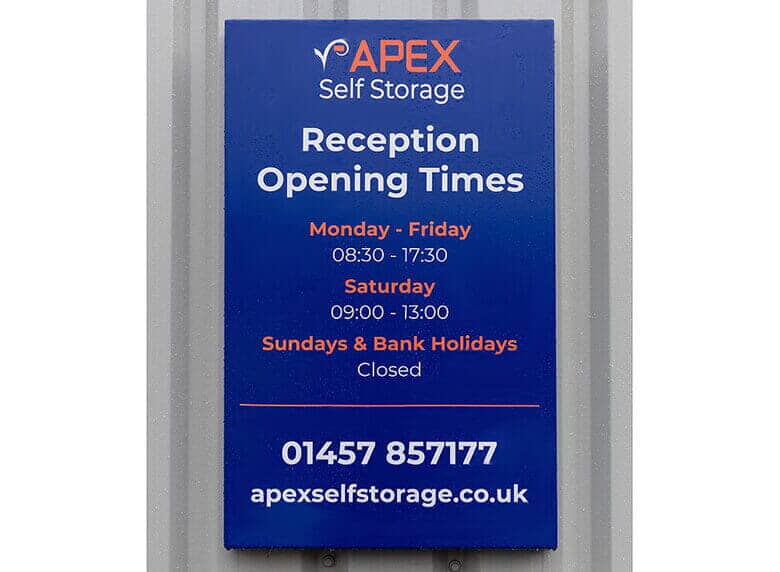 Business Hours Signage | Hours of Operation Signs | FASTSIGNS