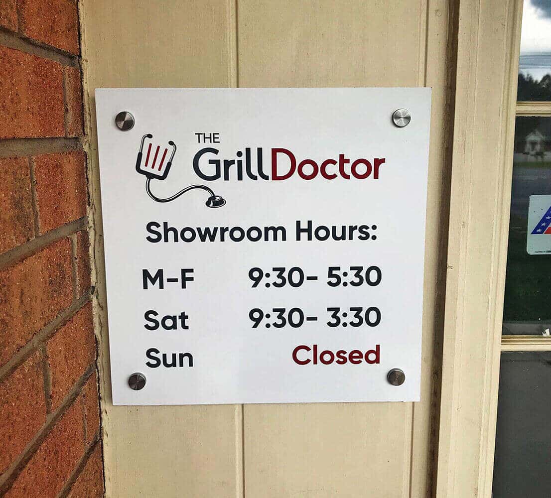 Business Hours Signage | Hours of Operation Signs | FASTSIGNS