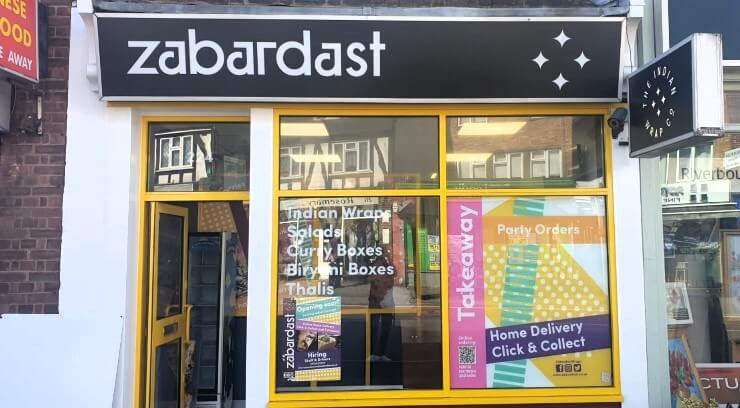 Take Out and Delivery Signs | Food Delivery Signage | FASTSIGNS