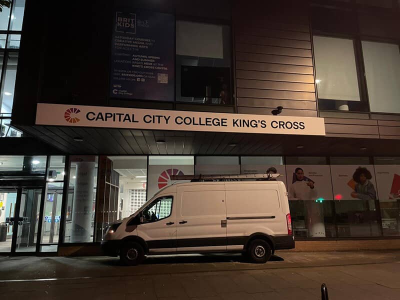 Custom Educational Signage in London | Capital City College Project ...