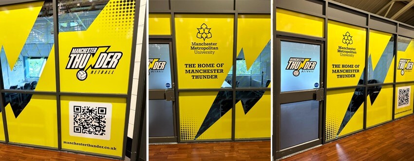 Manchester Thunder | Custom Signage