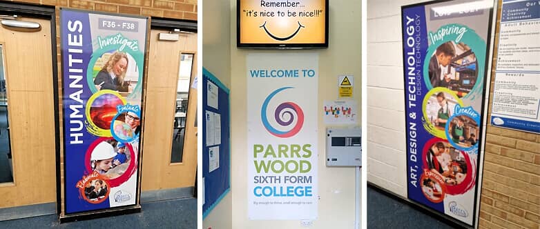 Parrs Wood High School | Custom Signs