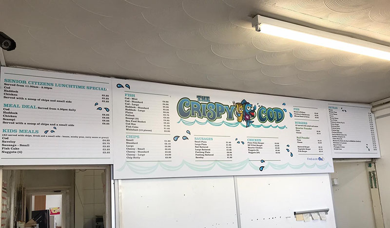 The Crispy Cod | Case Study | FASTSIGNS® Portsmouth