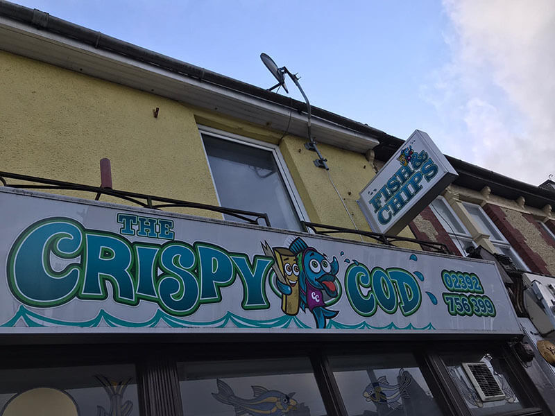 The Crispy Cod | Case Study | FASTSIGNS® Portsmouth