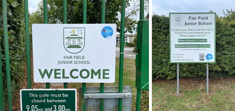 Exterior Signs for Schools