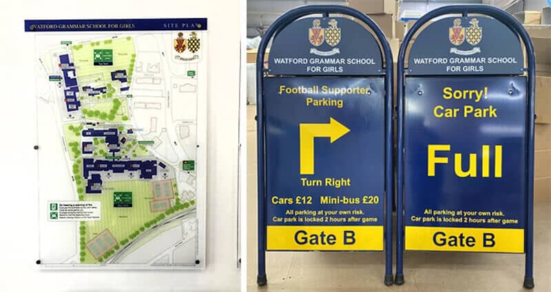 Exterior Signs for Schools